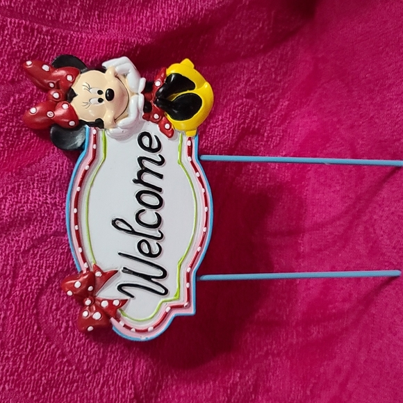 Disney | Accents | Minnie Mouse Garden Sign | Poshmark